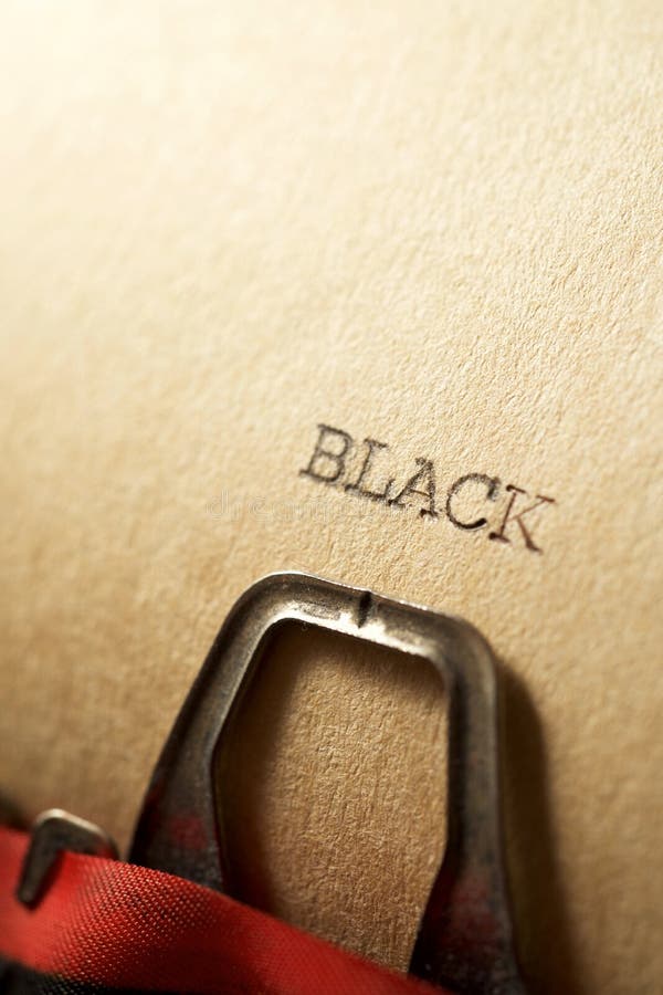 Black Word Breakdown Lettering Illustration Stock Photo - Image of ...