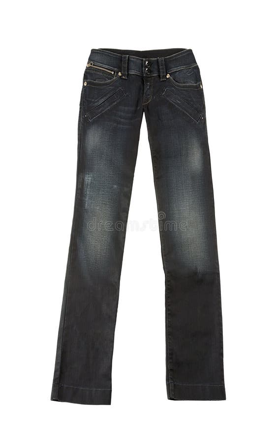 Black worn jeans stock photo. Image of female, path, shopping - 30089670
