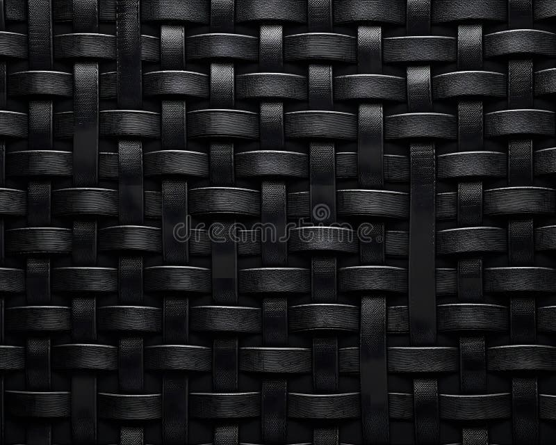 Black Woven Mesh Pattern Texture Background Stock Illustration ...