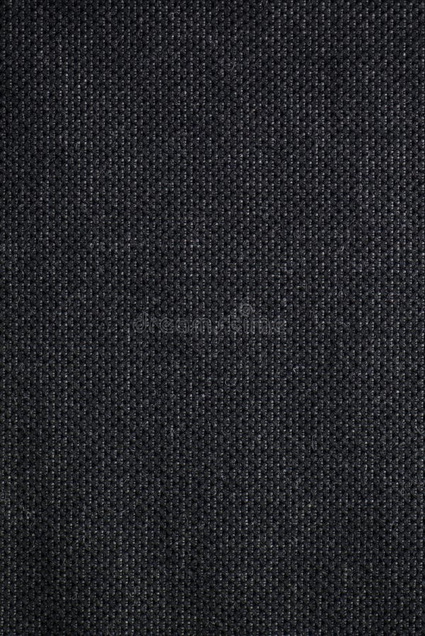 Black Woven Linted Textile Fabric Swatch Stock Photo - Image of cloth ...