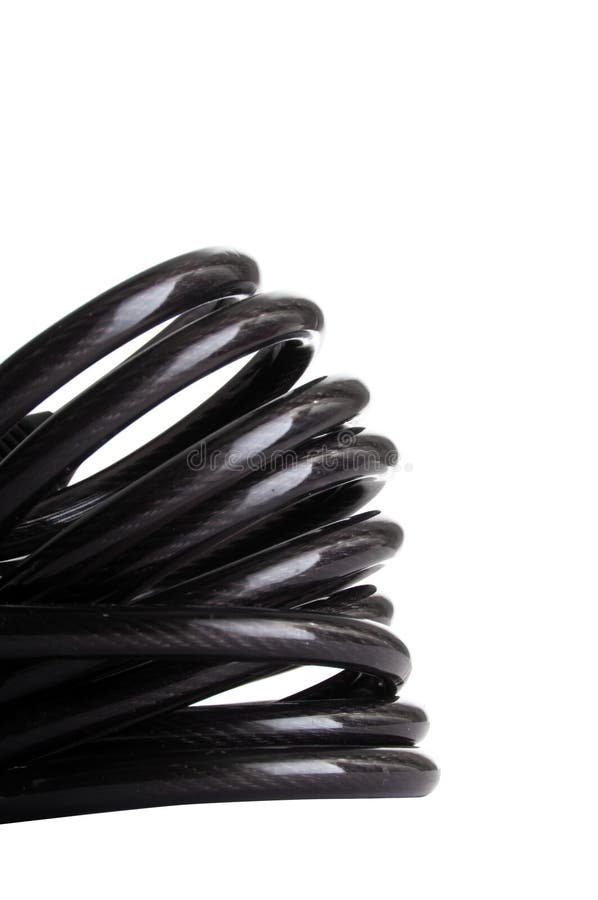 Man wrapped in cables. stock image. Image of chaos, color - 2431813