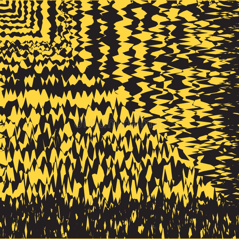 A Black and Yellow Abstract Pattern Background Vector Stock ...