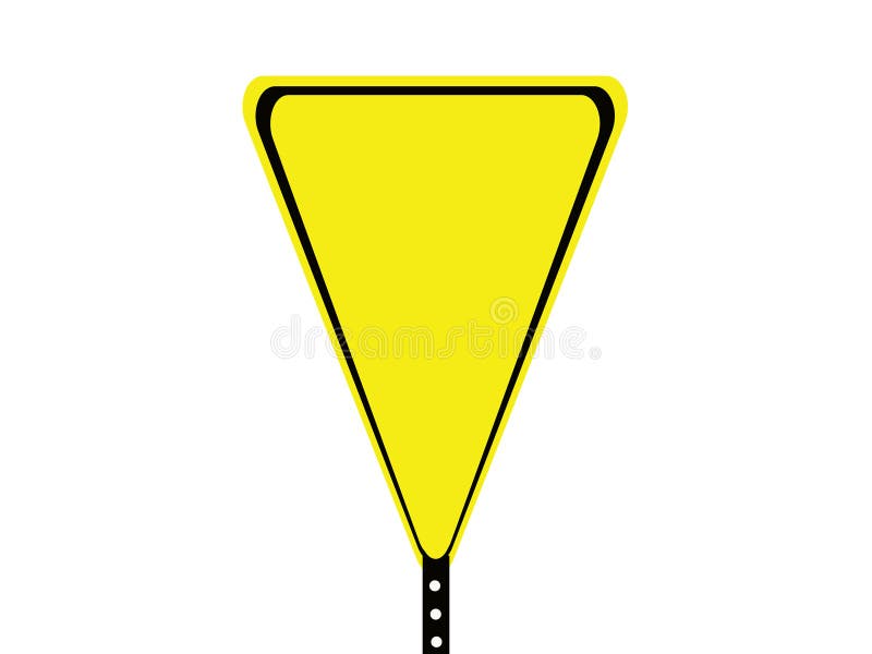 Blank Triangle Layout Business Template Stock Vector - Illustration of ...