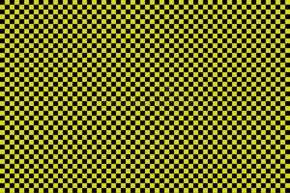Black and Yellow Checkerboard Background -Vector Ilustration - EPS 10 ...