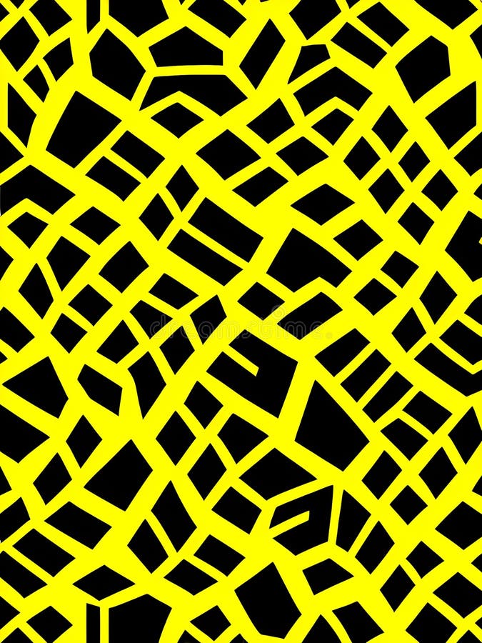 Black and Yellow Color of Abstract Background Stock Illustration ...