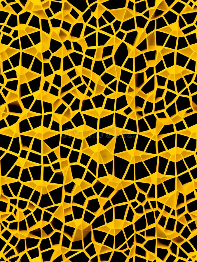 Black and Yellow Color of Abstract Background Stock Illustration ...