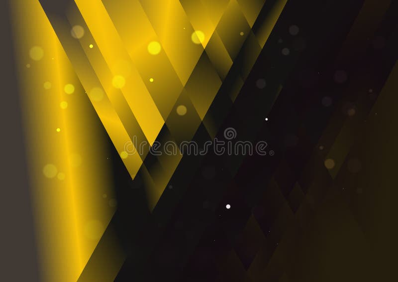 Black and Yellow Graphic Background Stock Vector - Illustration of dark ...