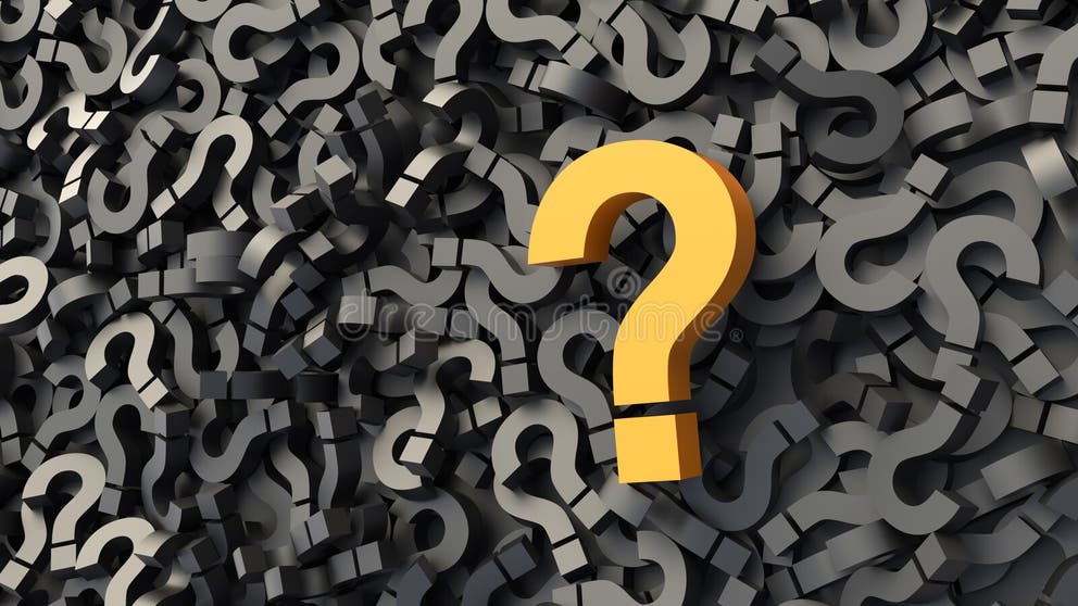 Big Black Question Stock Illustrations – 1,368 Big Black Question Stock ...