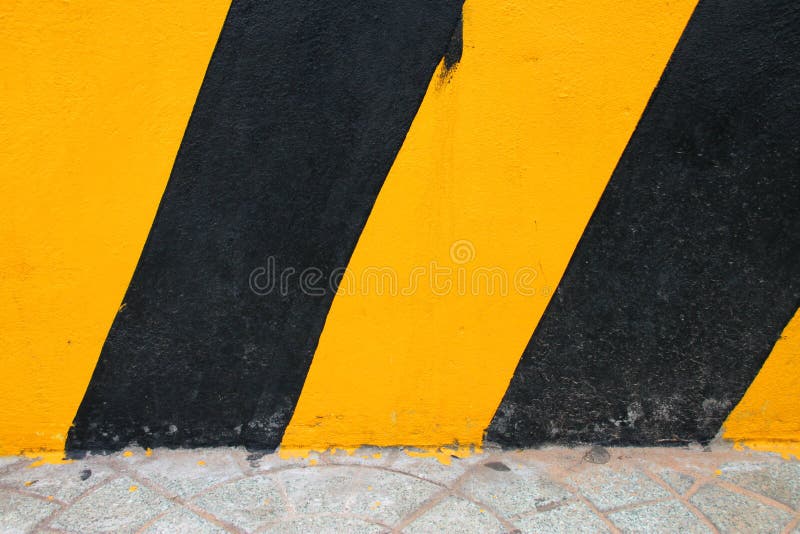 Black and Yellow Slash Linear Pattern Stock Image - Image of strip ...