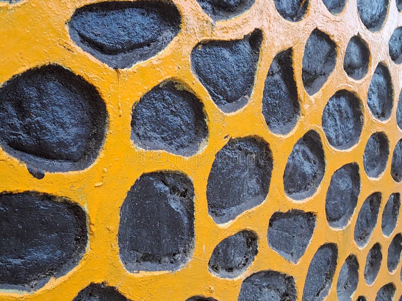 Black Yellow Stone Bridge Wall Stock Photo - Image of flooring, wall ...
