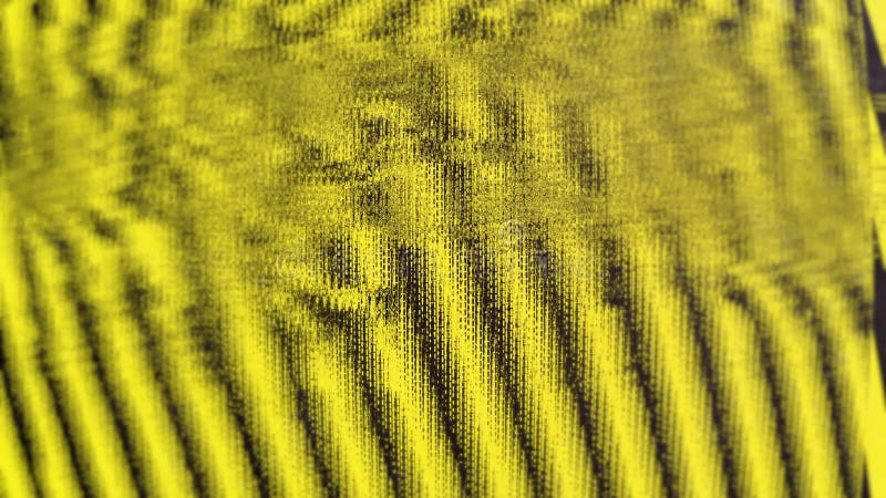 Black and Yellow Warning Caution Emergency Glitch Screen Stock Footage ...