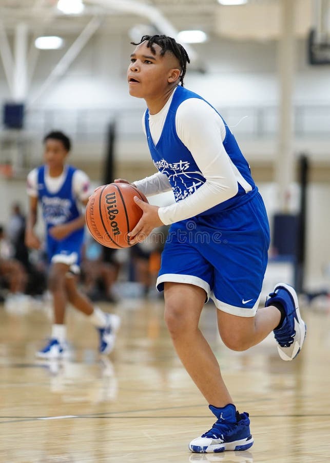 Black Young Boy Holding and Ready To Pass the Ball Editorial Photo ...