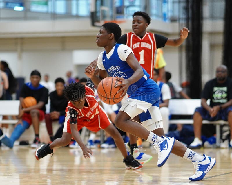 Black Young Boy Holding and Ready To Pass the Ball Editorial Image ...