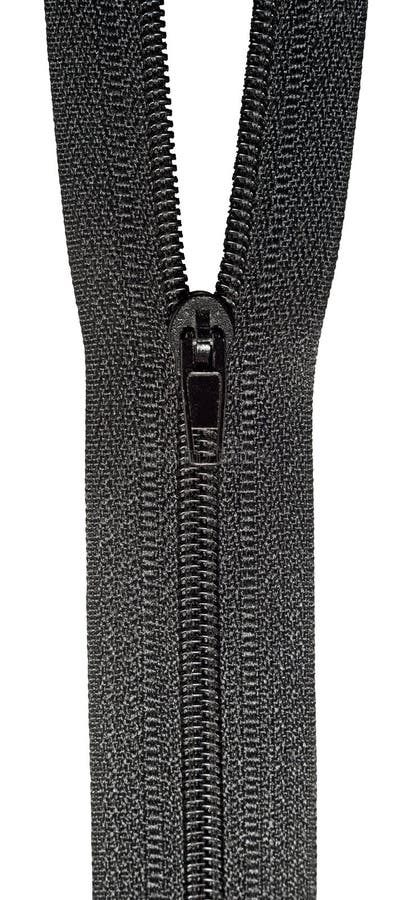 Black zipper isolated stock image. Image of concept, design - 96883421