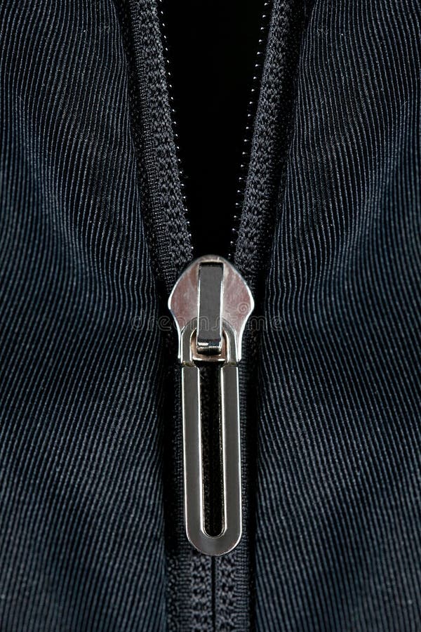The black zipper stock photo. Image of clothing, concept - 34049124