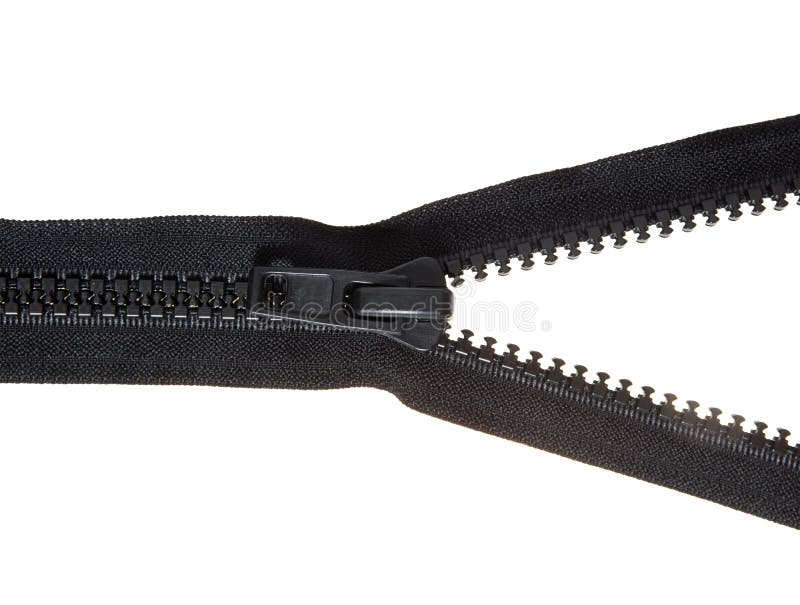 Black zipper stock photo. Image of zipper, clothing, closure - 62159140