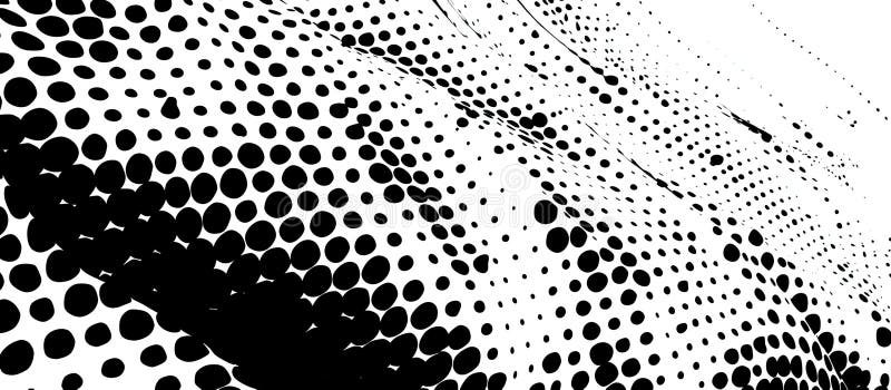 Blackandwhite Circular Pattern on a White Mesh Background Stock ...