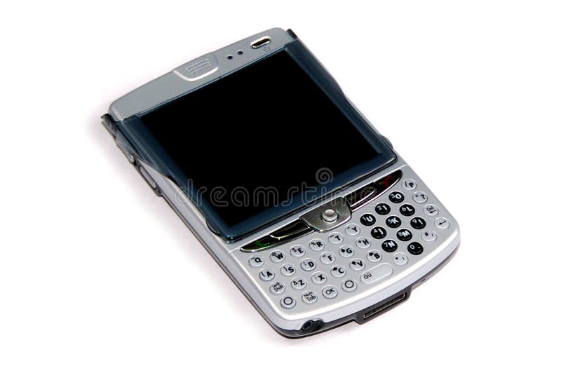 Blackberry Cell Phone in Hand Stock Image - Image of blackberry ...