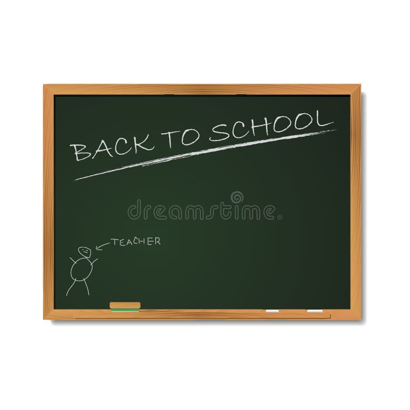 Blackboard stock vector. Illustration of copy, concept - 10055395