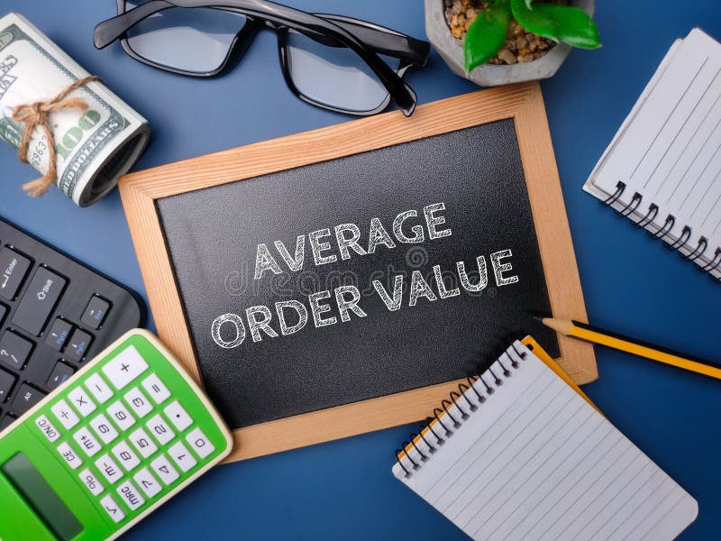 AOV or Average Order Value KPI Type. Indicator To Measure Employee ...