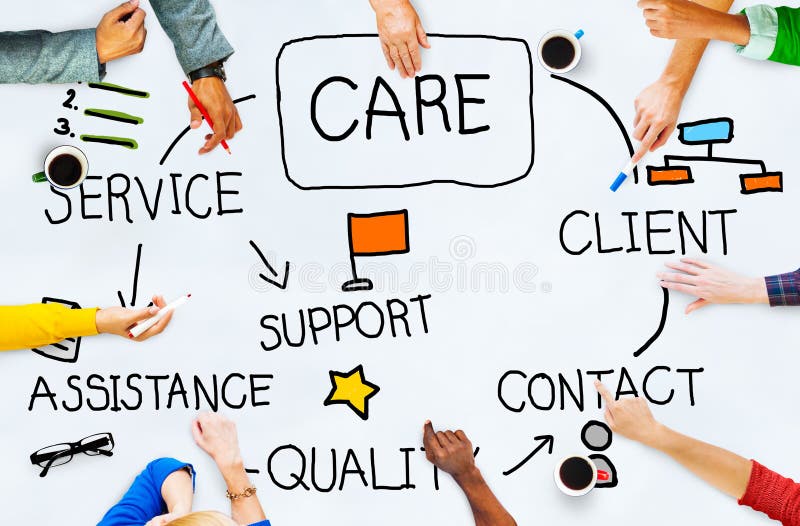 Blackboard Brainstorming Cooperation Planning Meeting Concept Stock ...