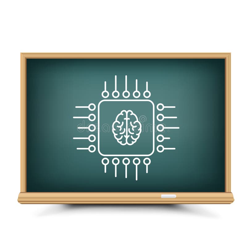 Brain Computer Sketch Stock Illustrations – 1,666 Brain Computer Sketch ...
