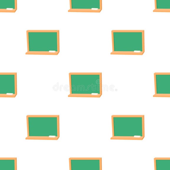 Blackboard with Chalk Pattern Seamless Vector Stock Vector ...