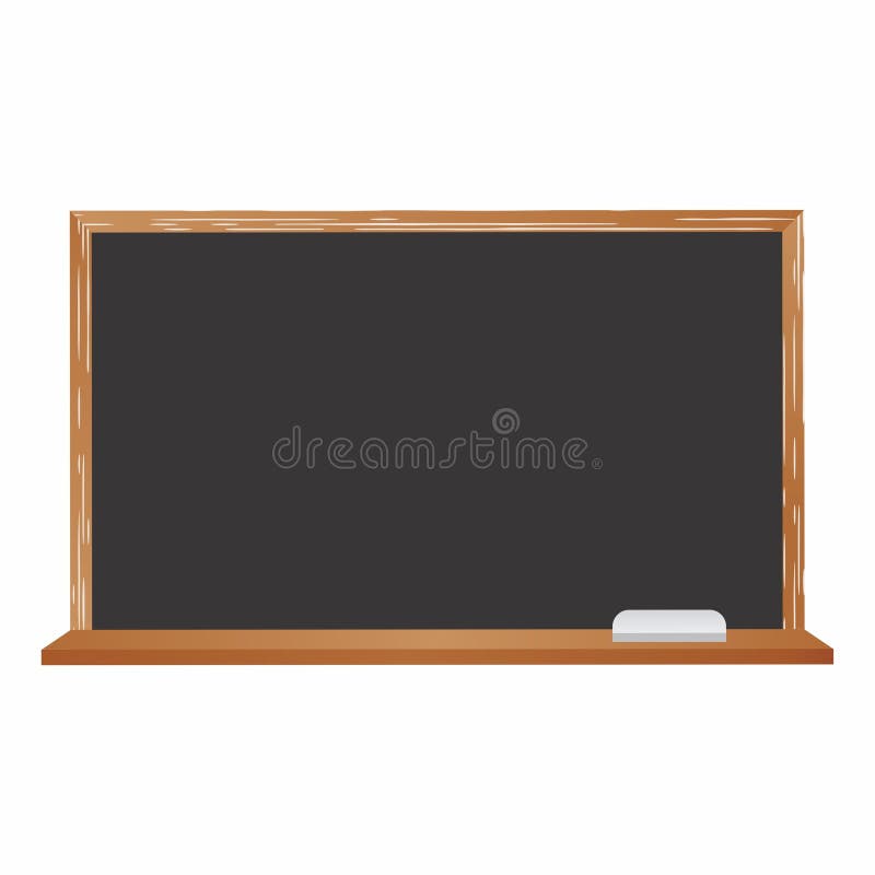 Blackboard or Chalkboard Illustration Stock Illustration - Illustration ...