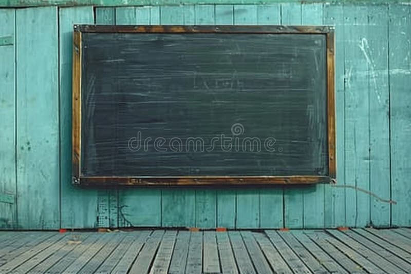 Blackboard or Chalkboard Traditional Teaching Tool Education Concept ...