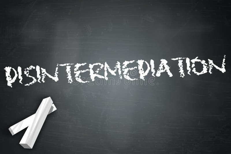 Blackboard Disintermediation Stock Illustrations – 1 Blackboard ...