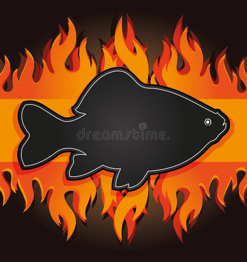 House Burning Down Clipart Fish