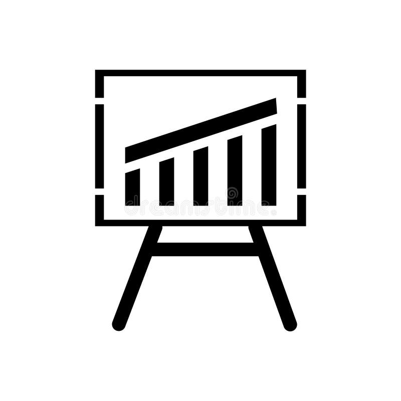 Blackboard Icon Vector Sign and Symbol Isolated on White Background ...