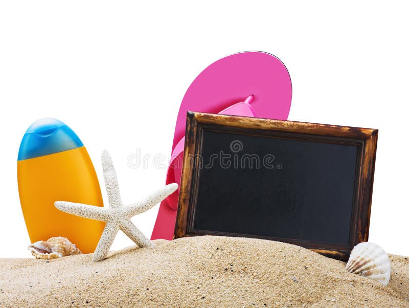 Things for a beach holiday stock image. Image of color - 31327035