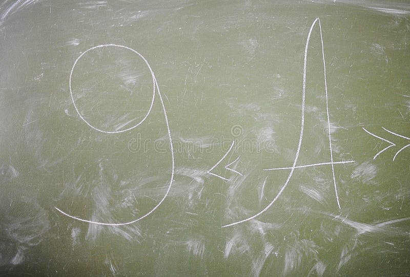 Blackboard stock illustration. Illustration of large - 39512724