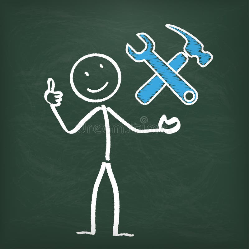 Repair Shop 3D People Service Stock Illustration - Illustration of ...