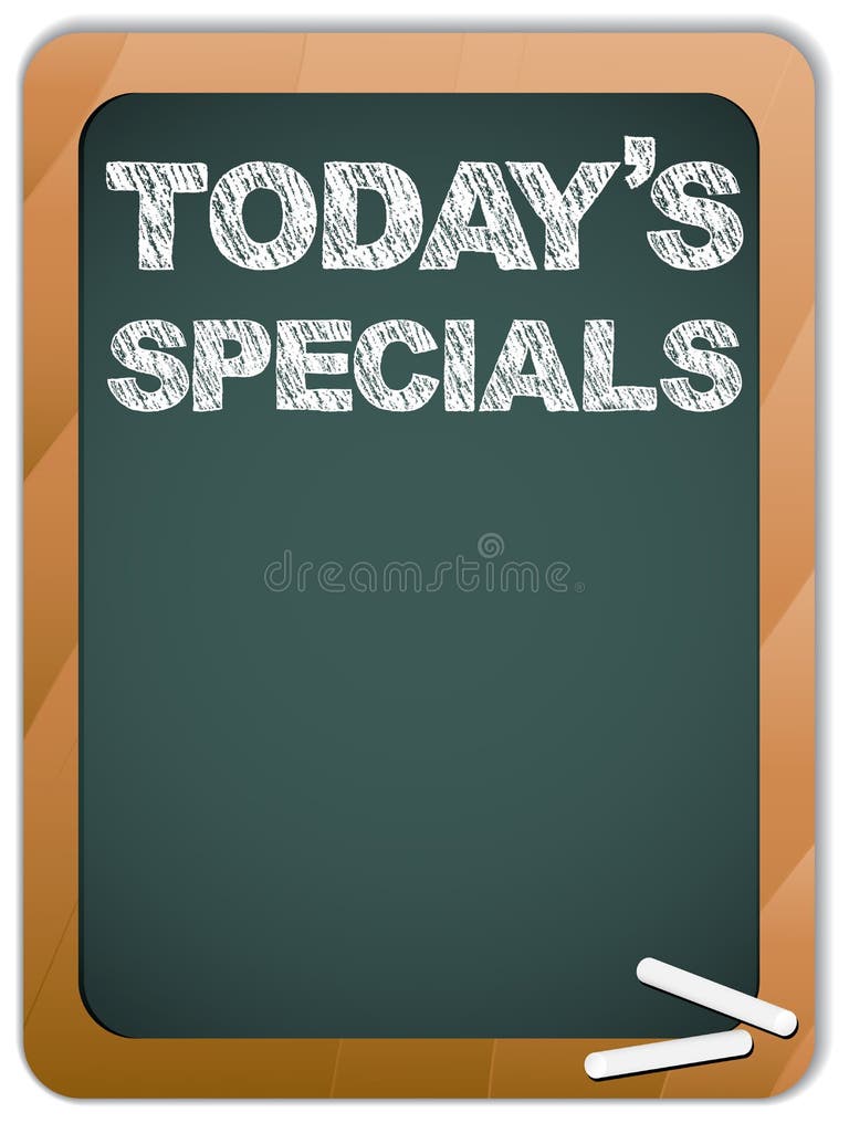 Specials Board Stock Illustrations – 395 Specials Board Stock ...