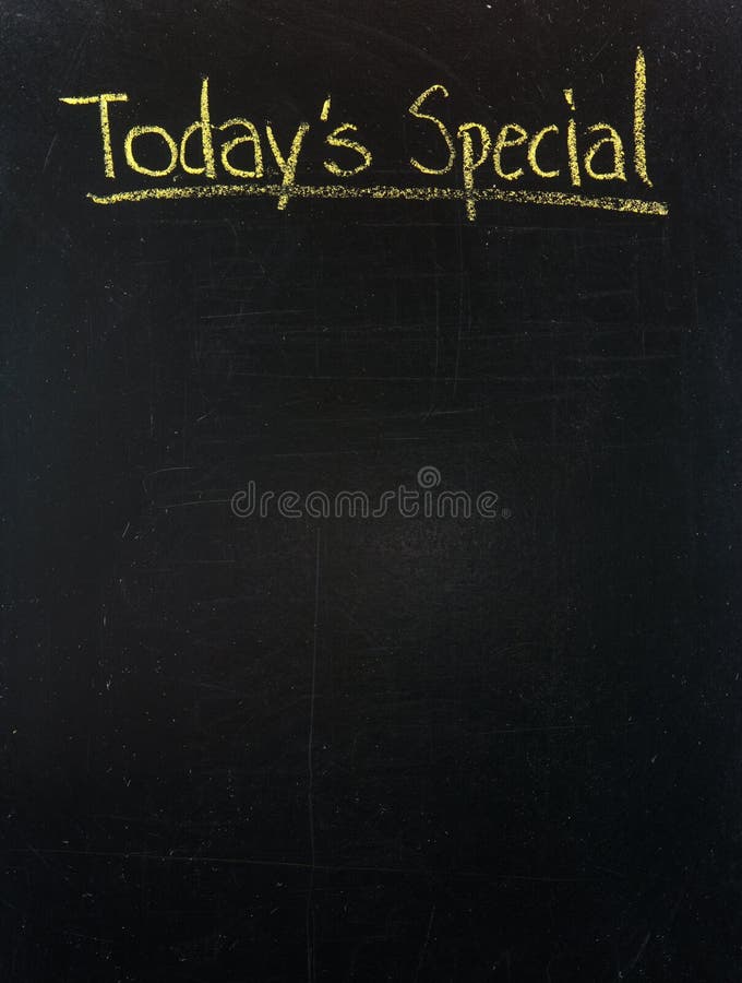 Blackboard today special stock image. Image of education - 27906695