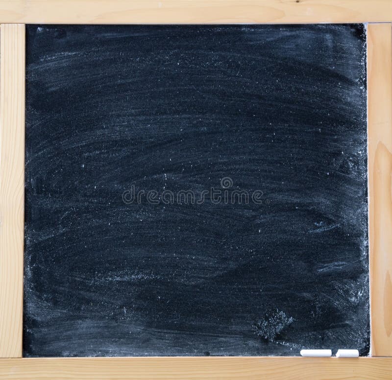 Blackboard in wooden frame stock photo. Image of boards - 9139312