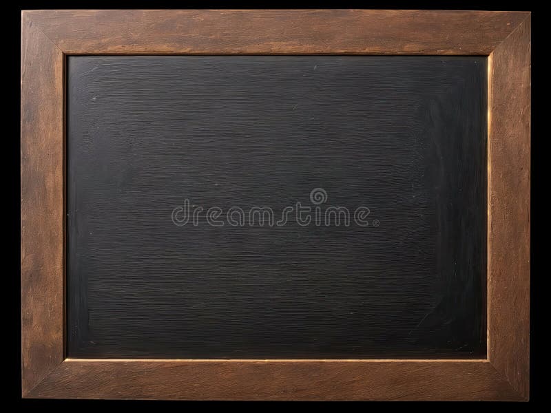 Blackboard with Wooden Frame. Good for School Design Stock Photo ...
