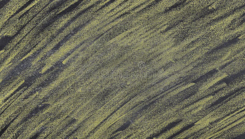 Blackboard with Yellow Chalk Scratches . Stock Photo - Image of space ...