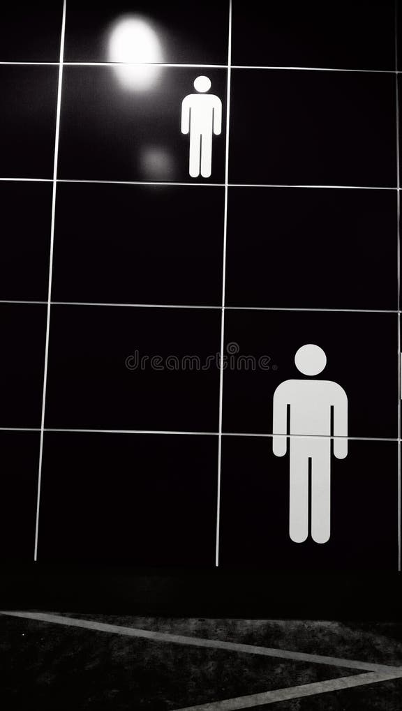Blacked men sign stock image. Image of circle, blacked - 223298661