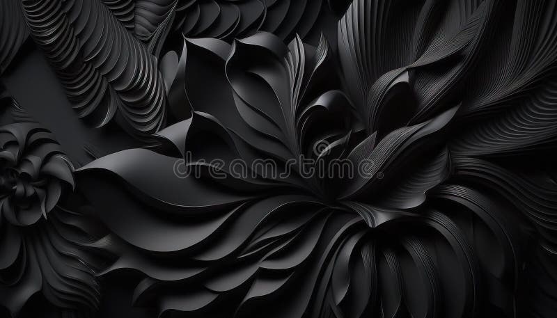 Blackest Black Backdrop for Dramatic Effect, Conveying Intensity and ...