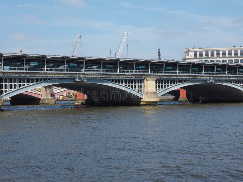 Blackfriars Bridge in London Stock Photo - Image of great ... Blackfriars Bridge in London Stock Photo - Image of great ...