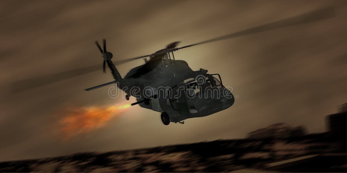 Blackhawk Silhouette Stock Illustrations – 216 Blackhawk Silhouette ...