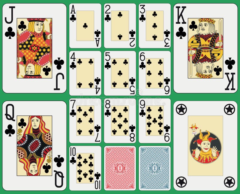 Blackjack Playing Cards [2] Stock Vector - Illustration of draw, hazard ...