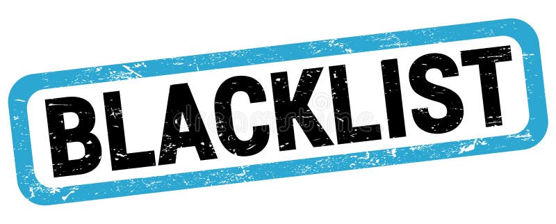 Blacklist Word Stock Illustrations – 126 Blacklist Word Stock ...