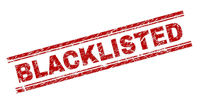 Blacklisted Word Stock Illustrations – 67 Blacklisted Word Stock ...