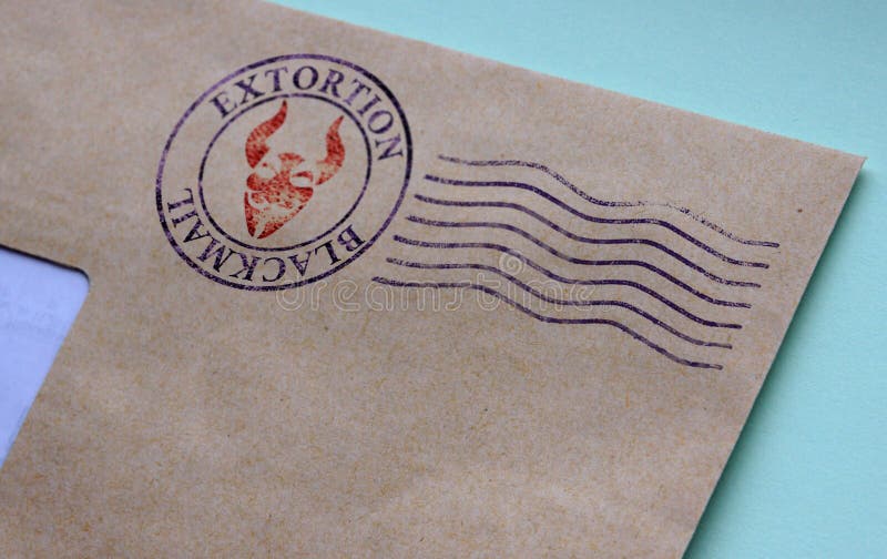 Blackmail for extortion stock photo. Image of demanding - 134404334