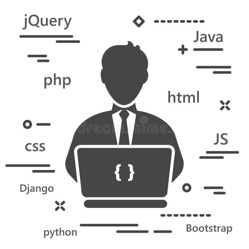 Software Developer Stock Illustrations – 36,616 Software Developer ...