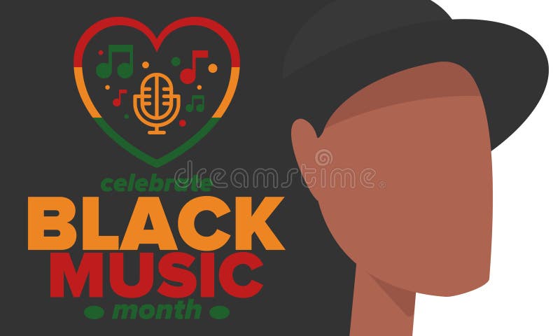 Black Music Month in June. African-American Music Appreciation Month ...